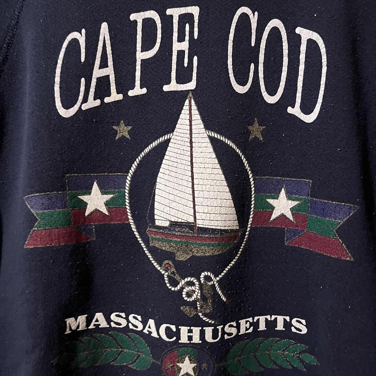 Vintage Cape Cod Graphic Souvenir Crewneck... - Depop