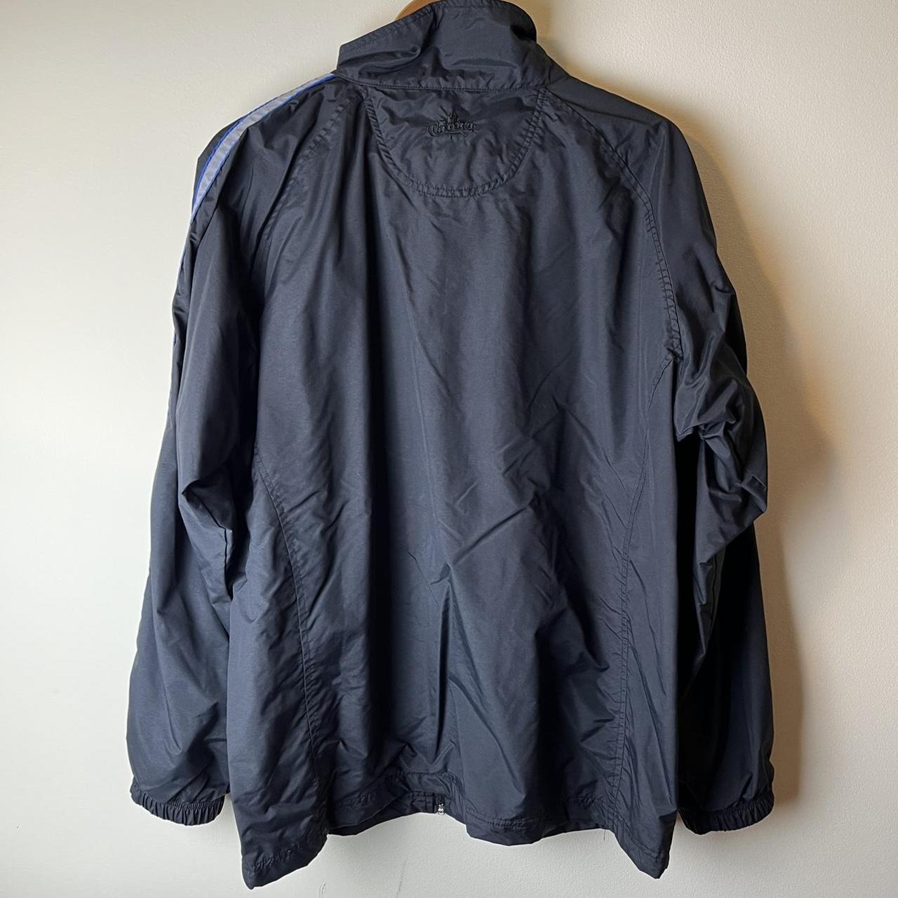 Vintage Chevrolet Windbreaker Jacket Large Black... - Depop