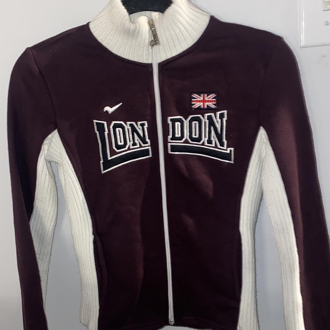 Nas London England Track Jacket worn by Bella... - Depop