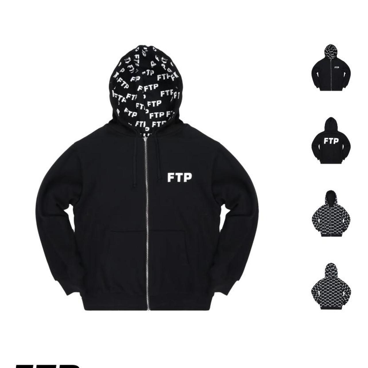 FTP REVERSIBLE ZIP UP HOODIE SIZE LARGE SOLD OUT... - Depop