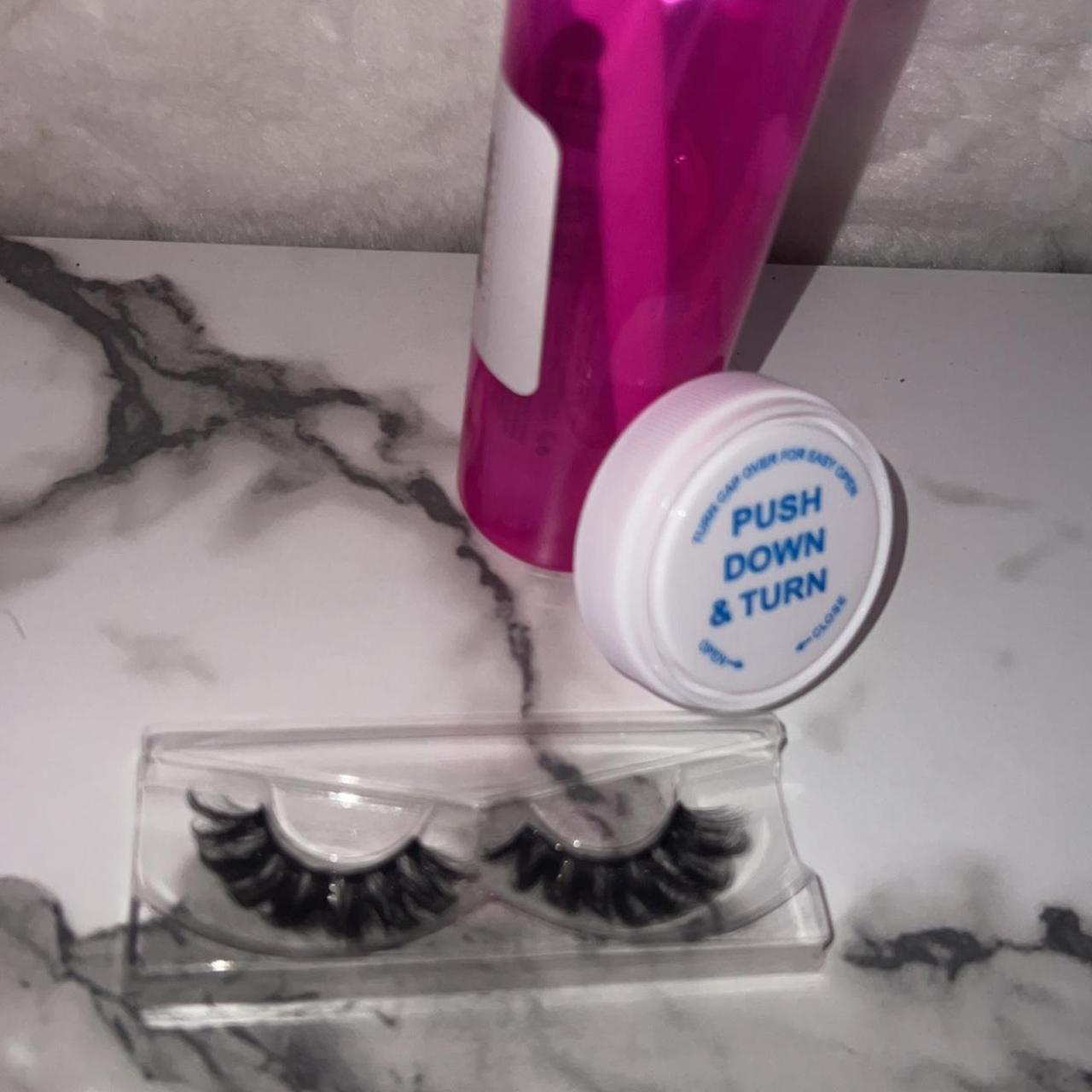 lashes all sizes😍 .. comes with lash, lipgloss,... - Depop