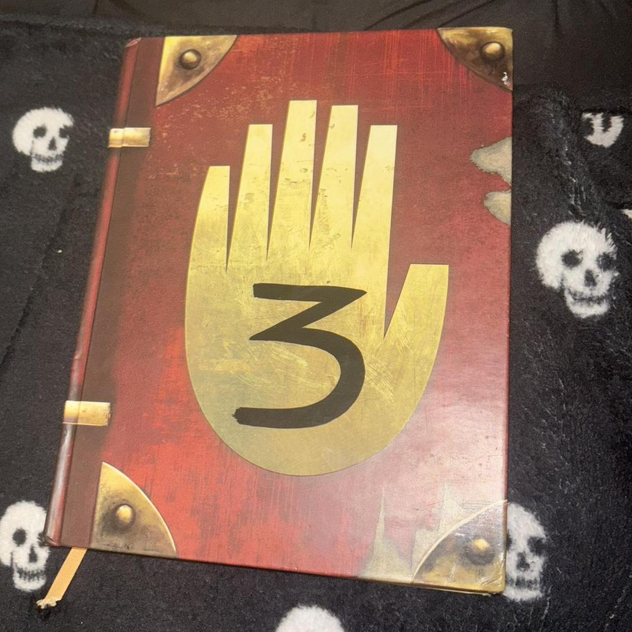 Disney Gravity Falls journal number 3 with gold... | Depop
