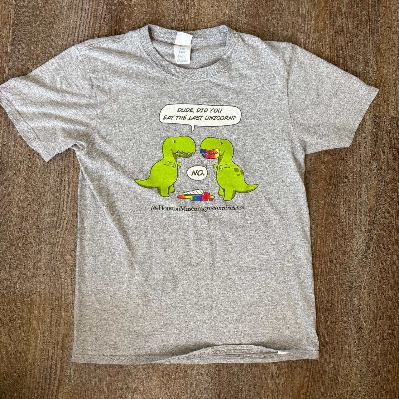 grey graphic tee size x-large would best fit a... | Depop