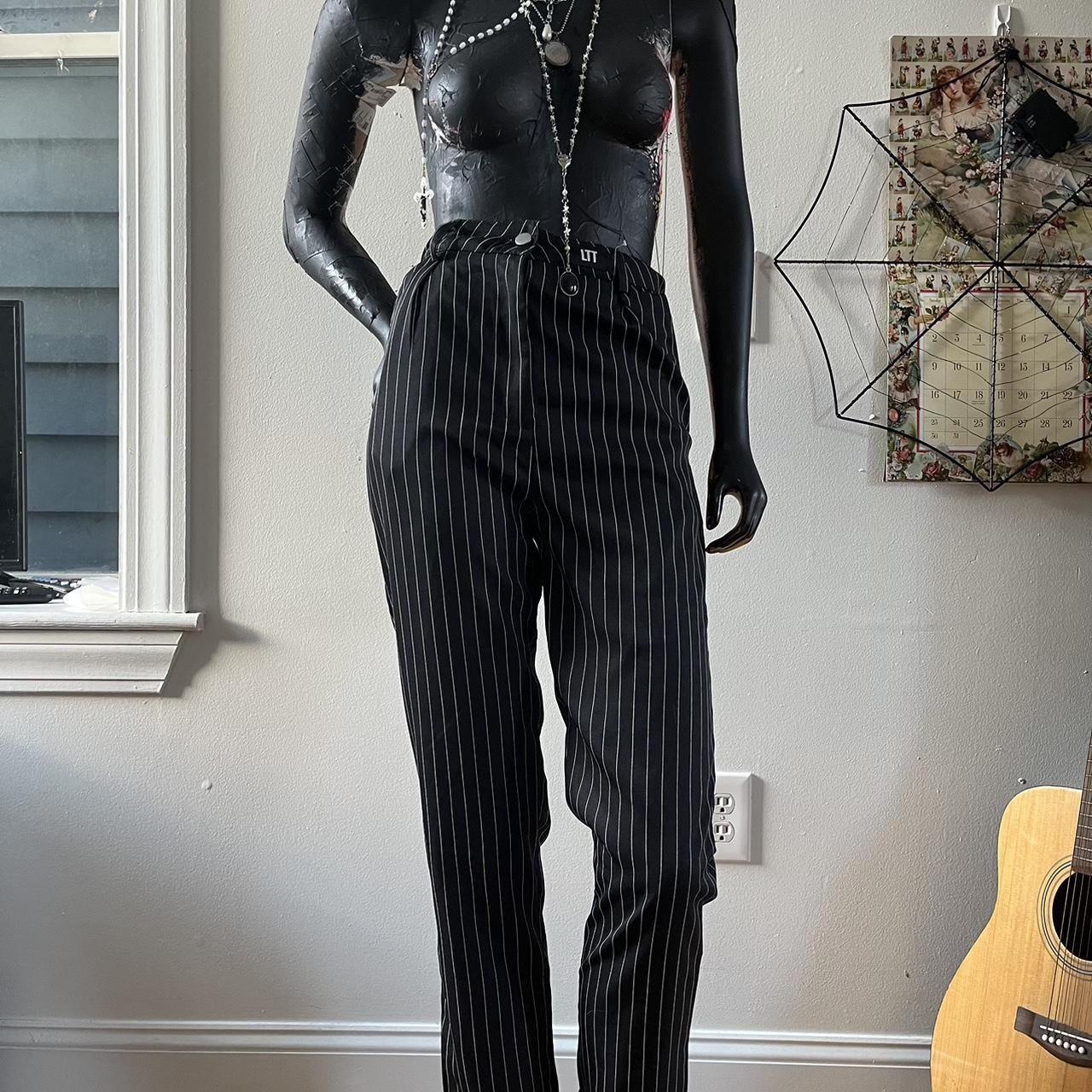 Pinstripe Classic Trousers by Love Too True🗝️ Brand... - Depop