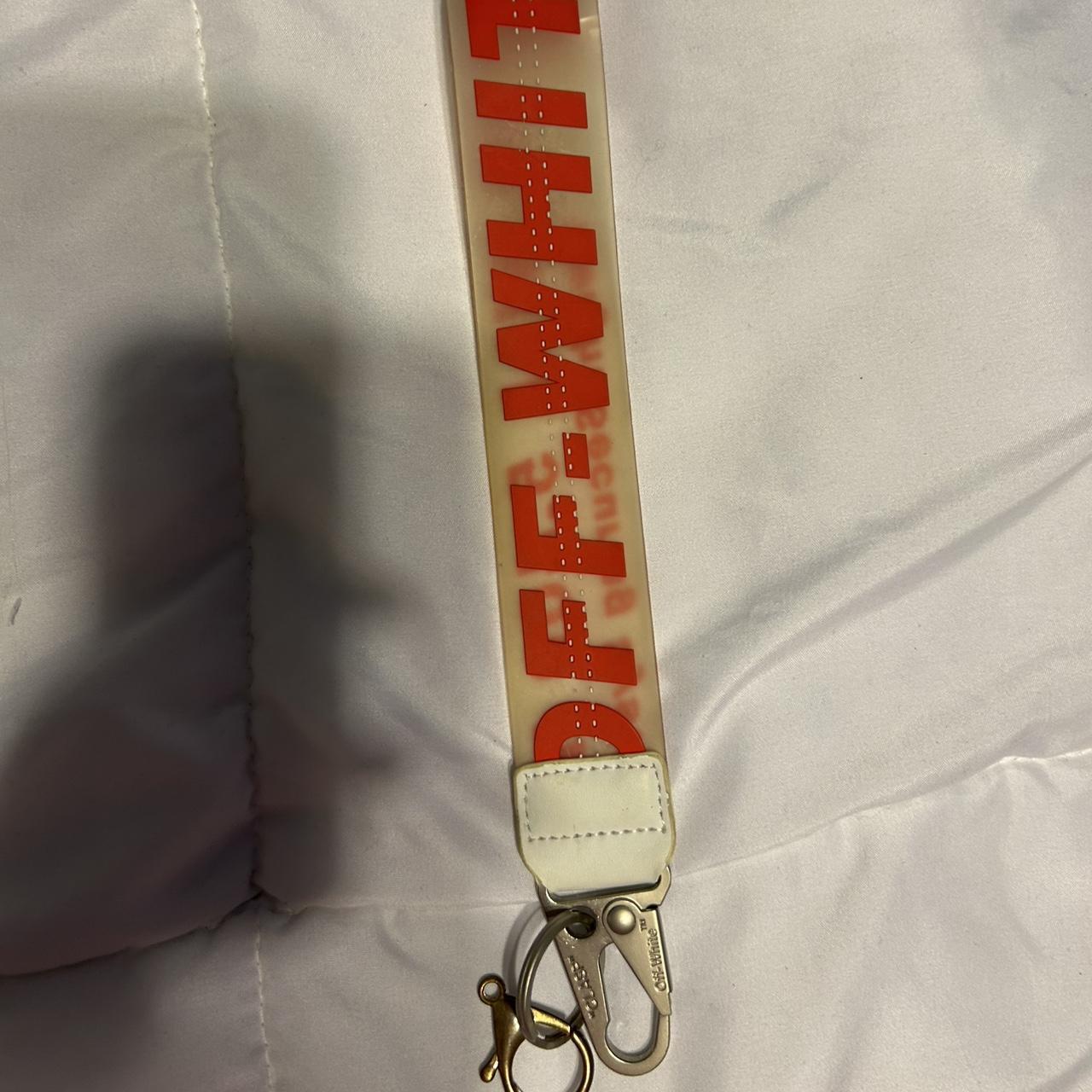 Off white keychain | Depop