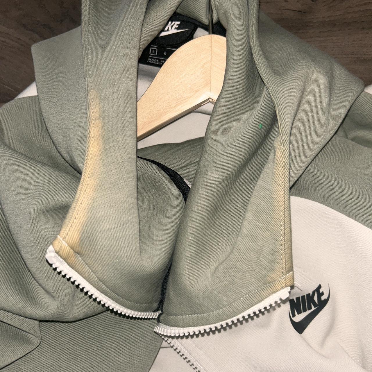 FREE SHIPPING Nike Tech suit Light Cream Forest... - Depop
