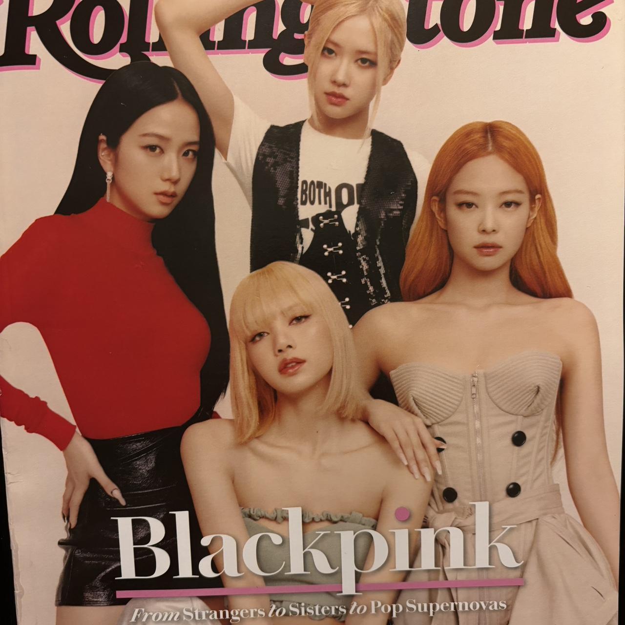 blackpink rolling stones magazine cover are talked... - Depop