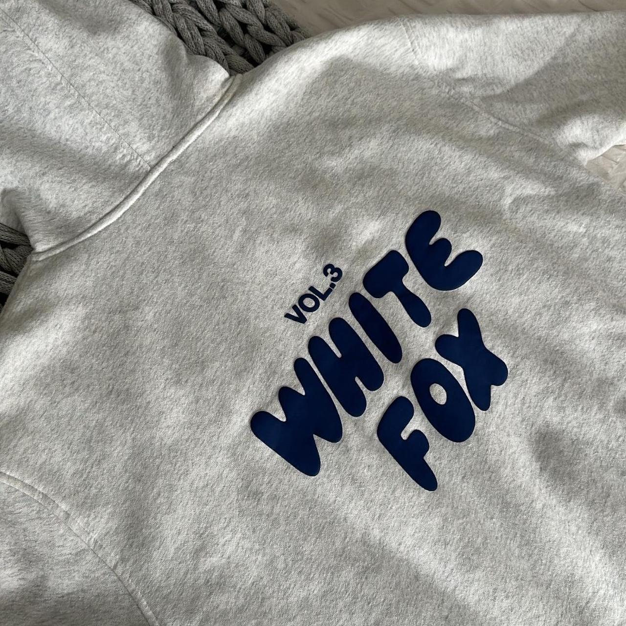 white fox vol 3 offstage hoodie mineral grey... - Depop