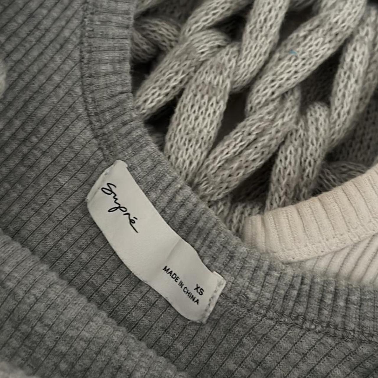 supre riri tank in colours grey, white,... - Depop