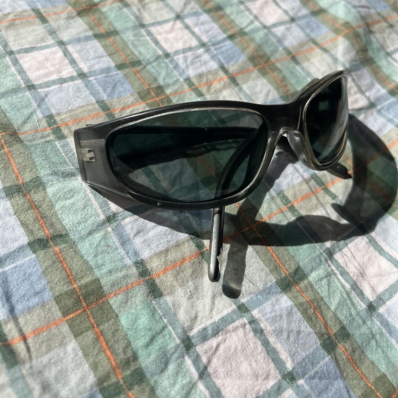 Rave/Speeddealer sunnies shimmery grey colour - Depop