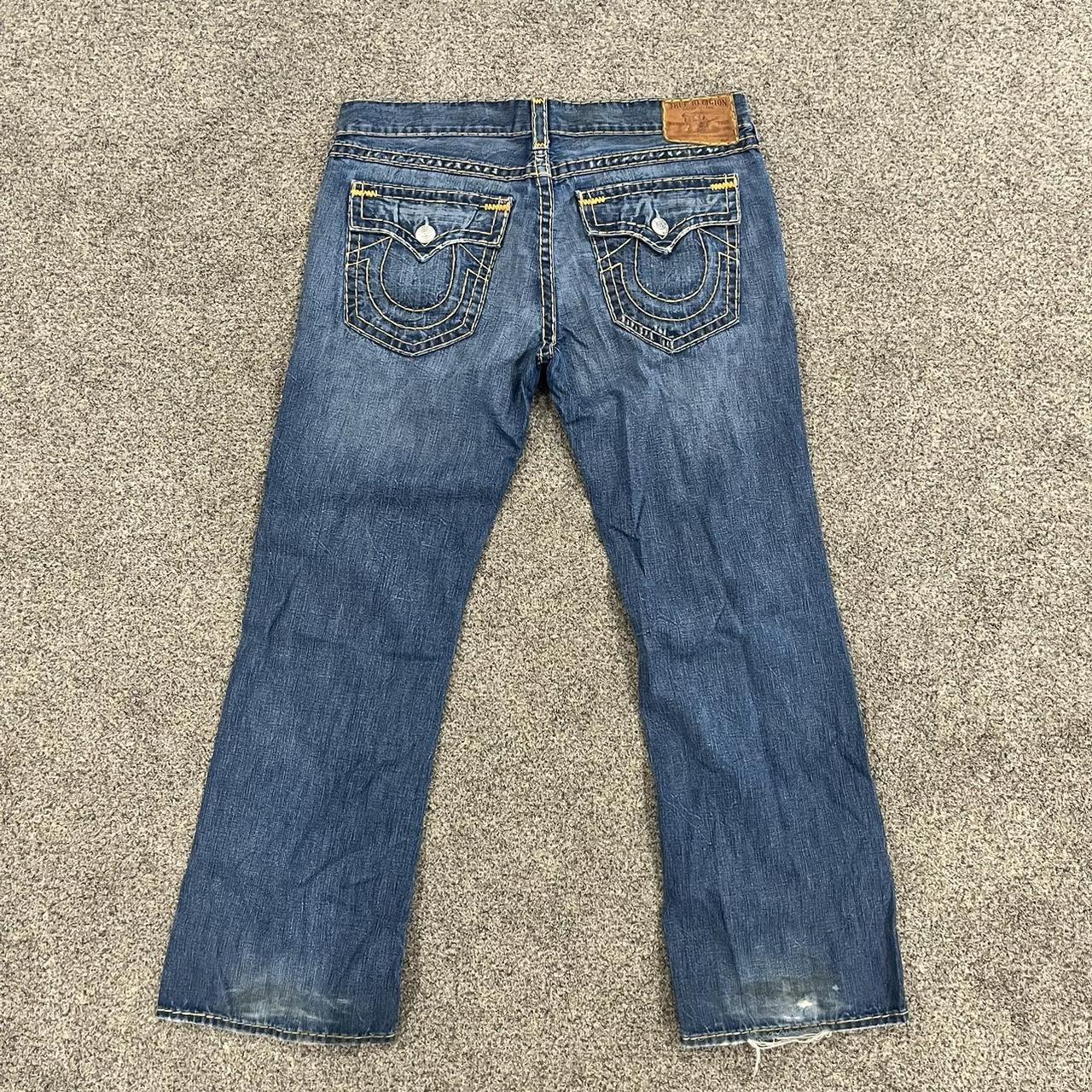 Vintage Made In USA True Reigion Jeans Size 38. Good... - Depop