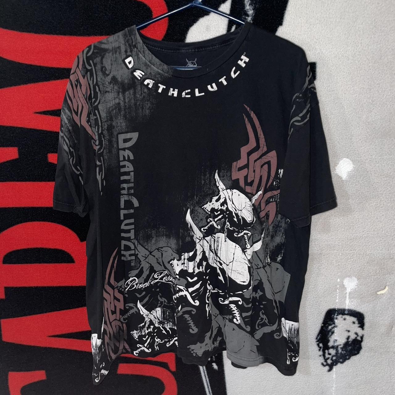 Y2k Vintage super rare death clutch shirt with a... - Depop