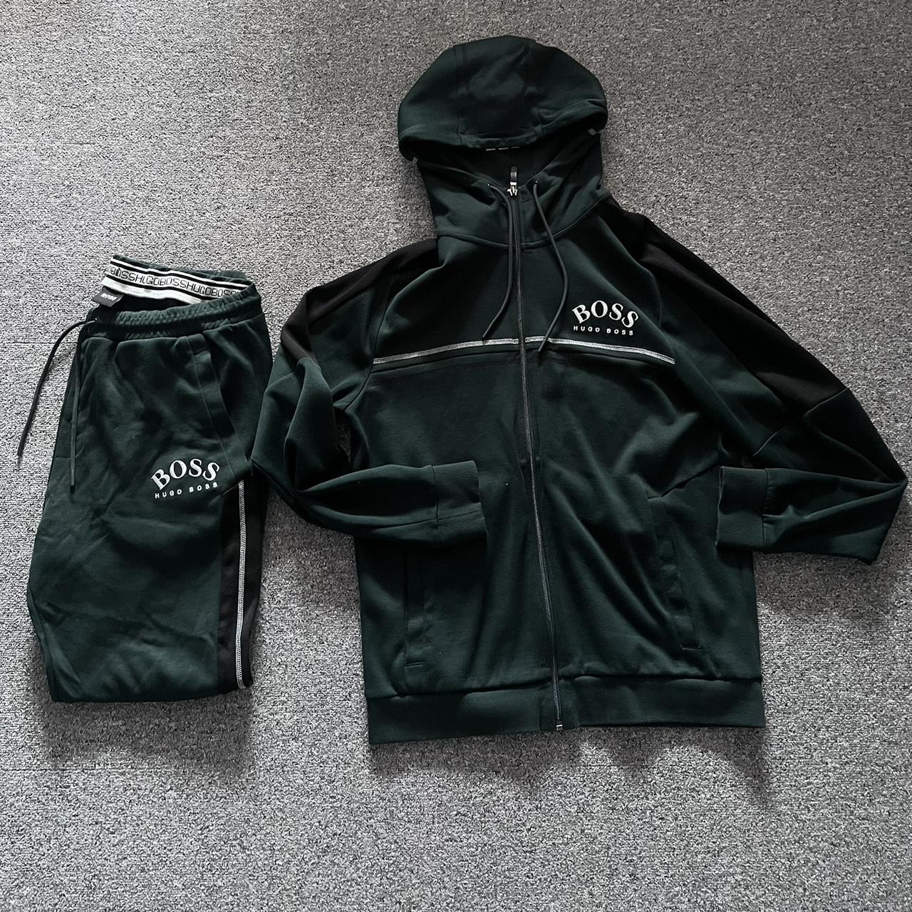 Hugo Boss tracksuit Top medium Bottoms medium - Depop
