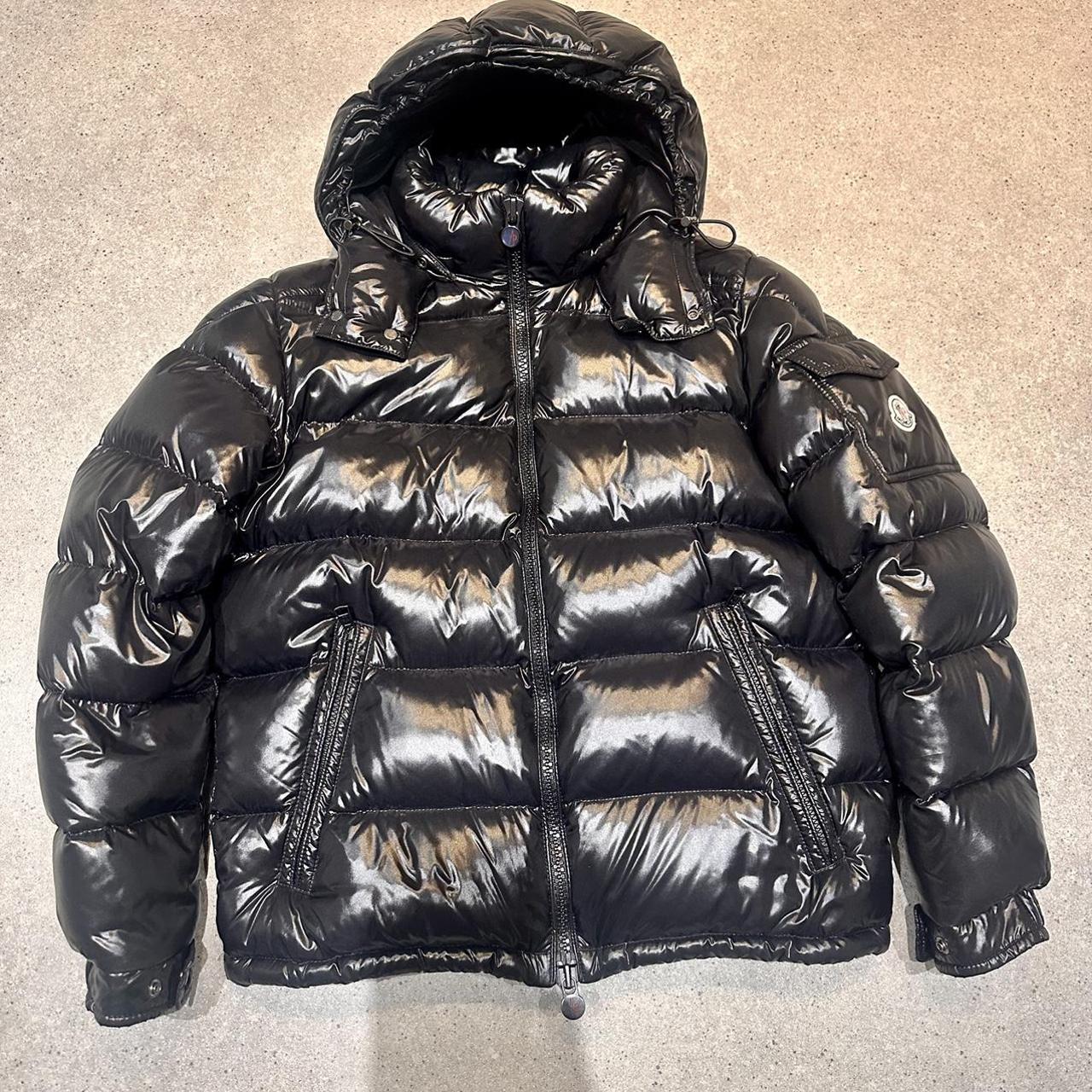 Moncler Men's Black Jacket | Depop