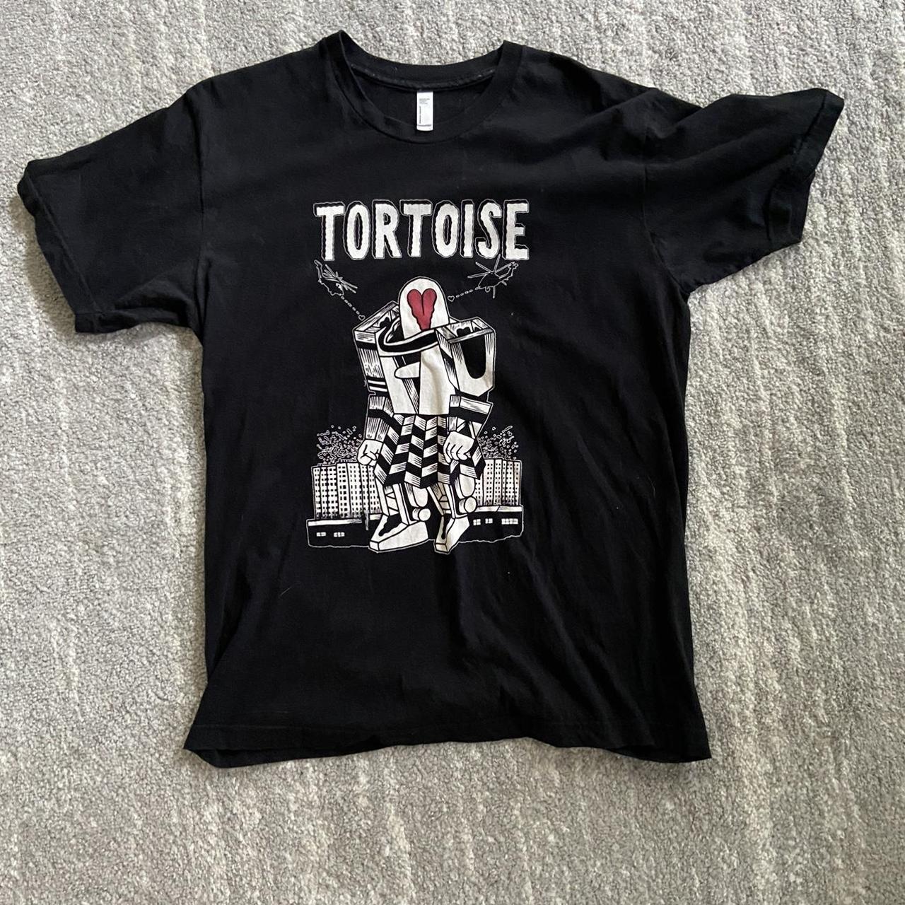 A funky tortoise shirt from American apparel. Made... - Depop