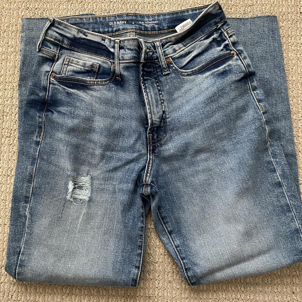 straight leg old navy jeans never worn - Depop