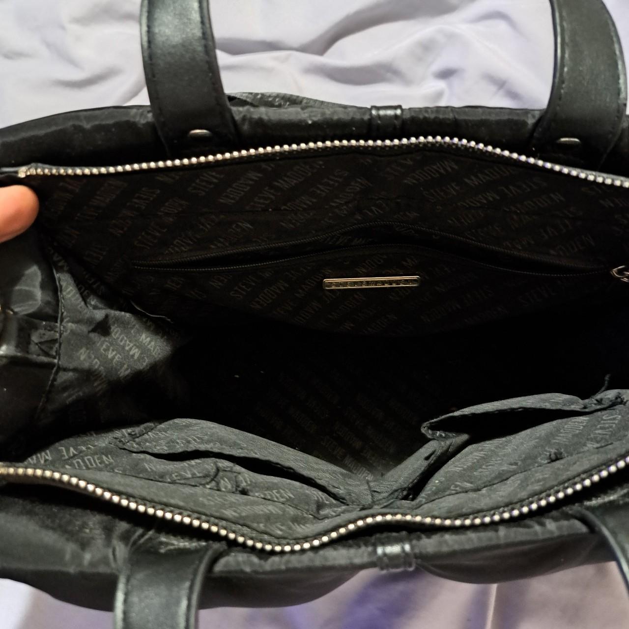 2 Steve madden purses. One pink , one black. Both... - Depop