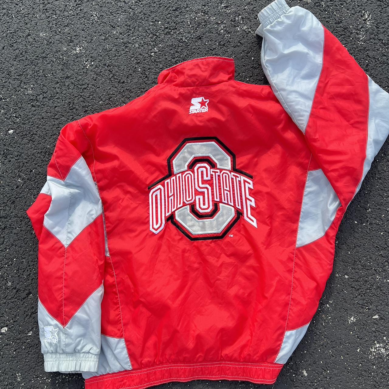 Early 2000s starter Ohio state jacket. No flaws!... - Depop