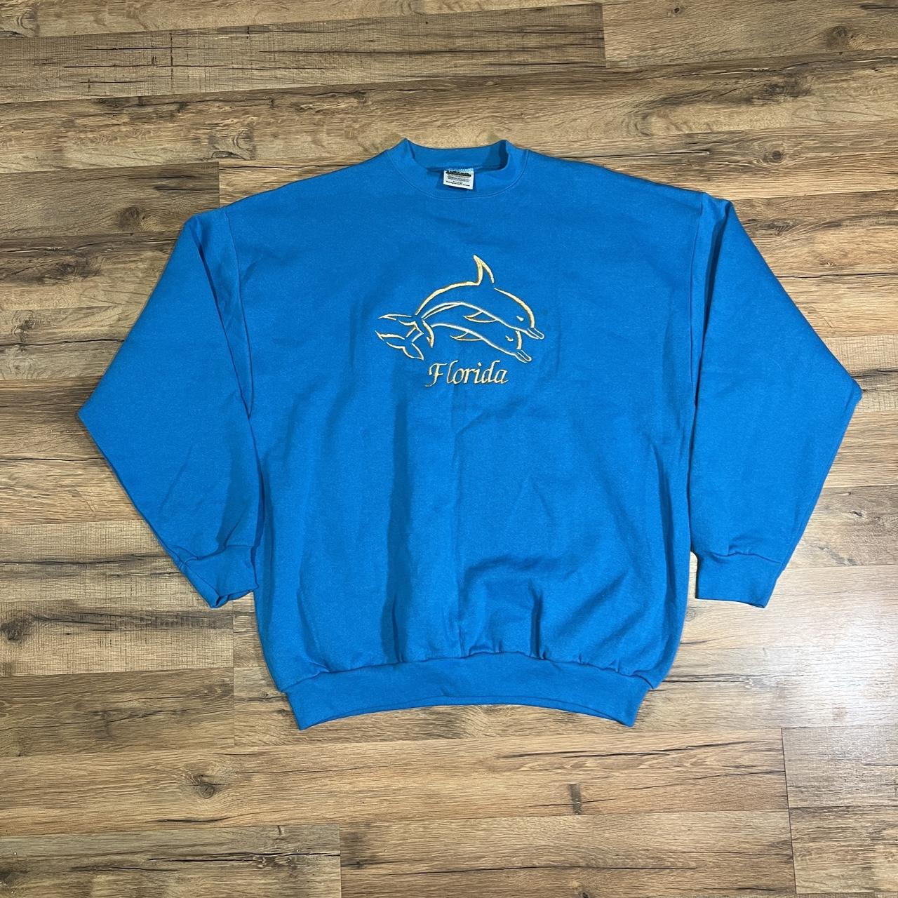 90s Florida crewneck on the tultex tag. Cute little... - Depop