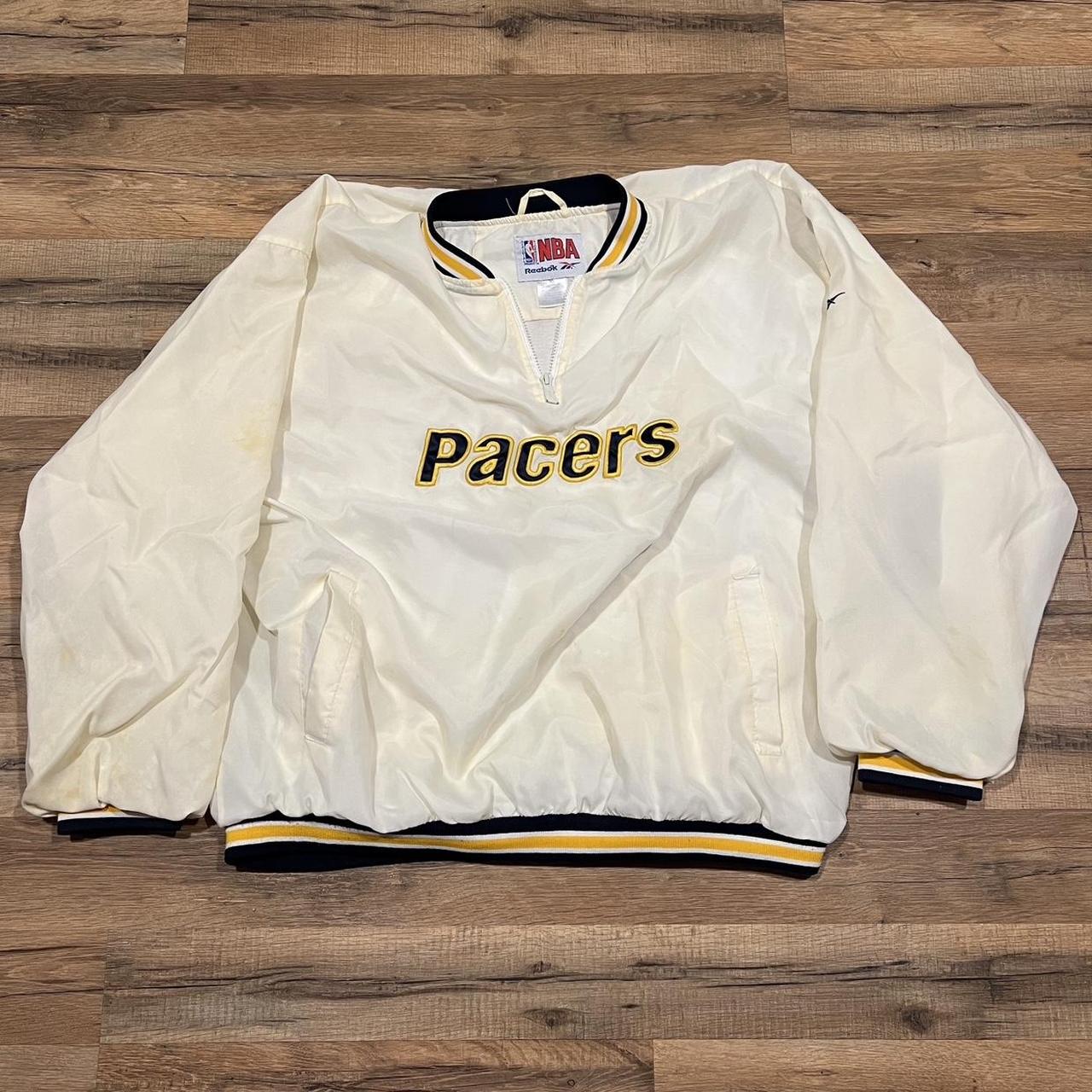 90s discolored pacers lightweight quarter zip... - Depop