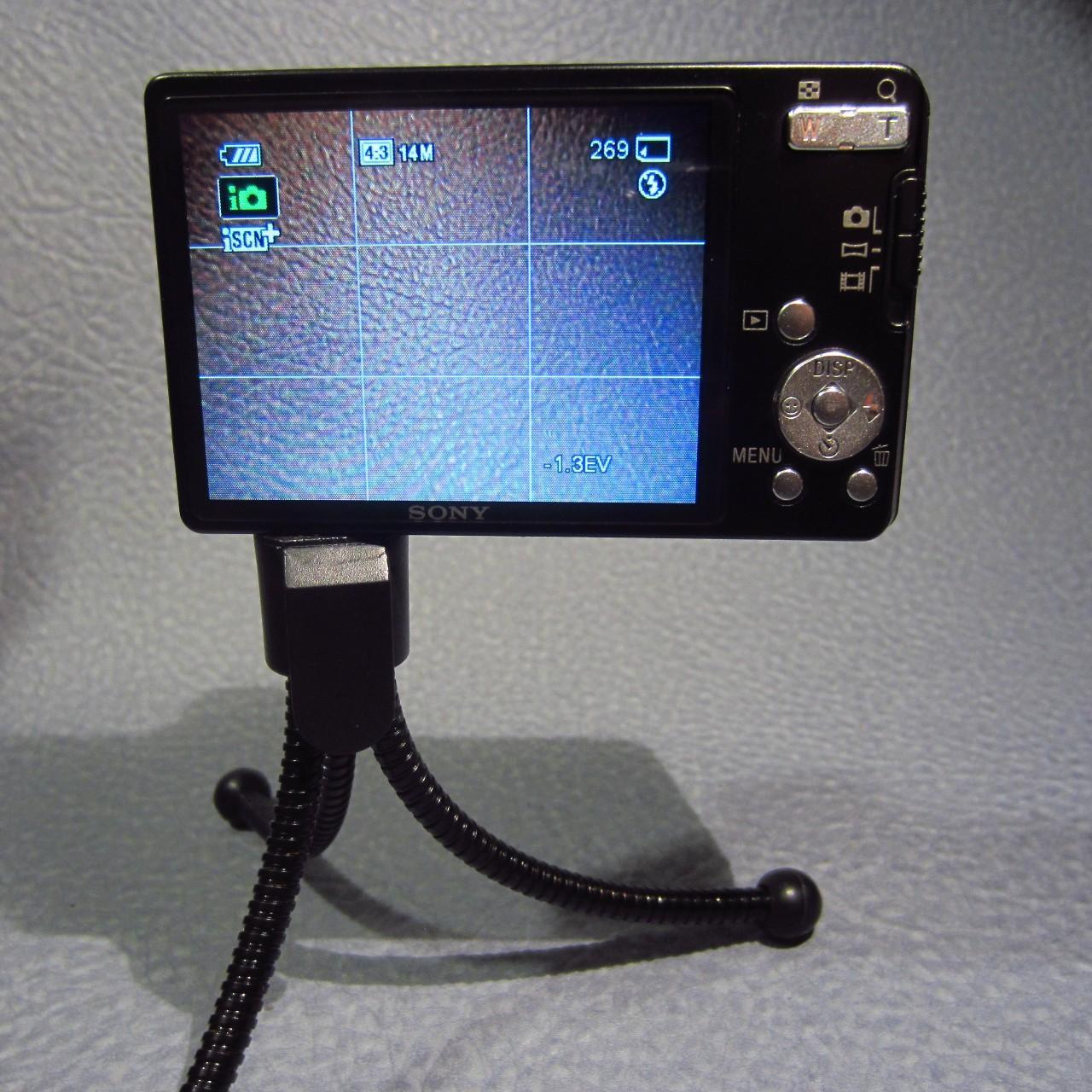 SONY DSC - W360 Cyber-Shot steell / black Compact... - Depop