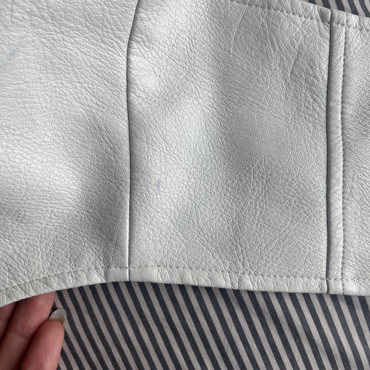 Princess Polly white faux leather corset top. So... | Depop