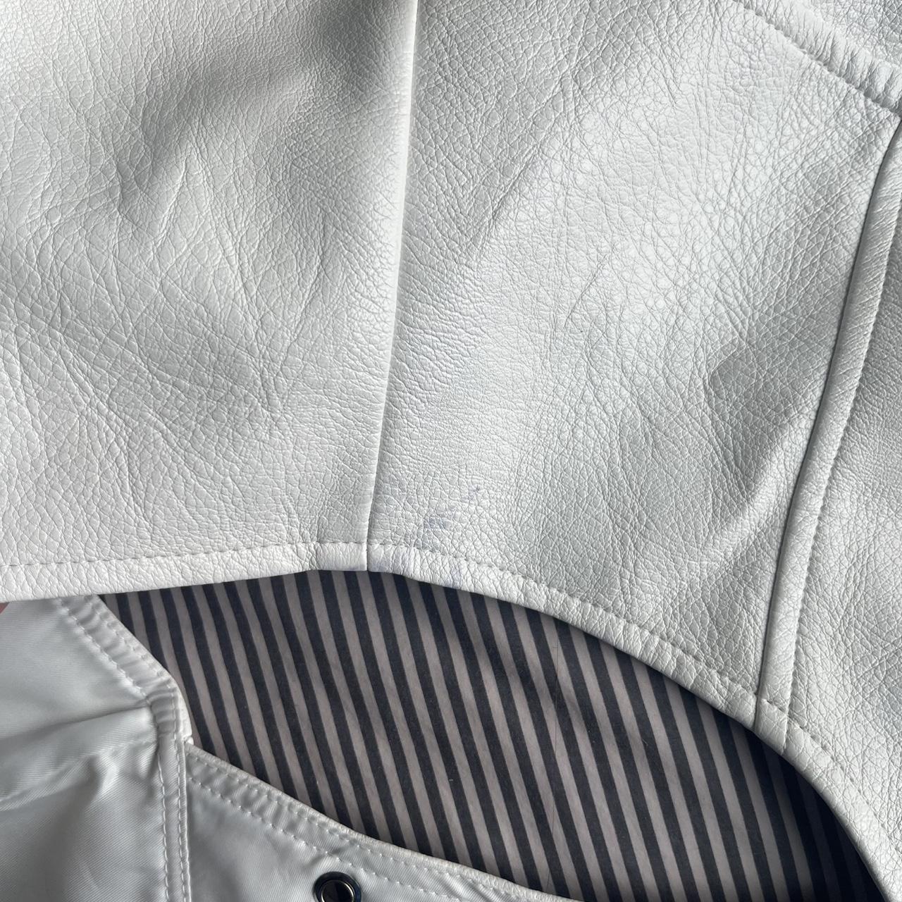 Princess Polly white faux leather corset top. So... | Depop