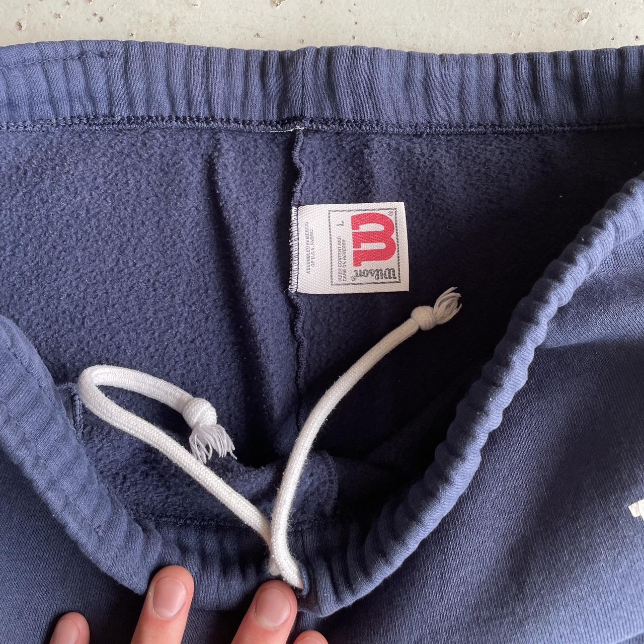 Men’s Vintage Wilson Baggy Sweatpants 90s Size... - Depop