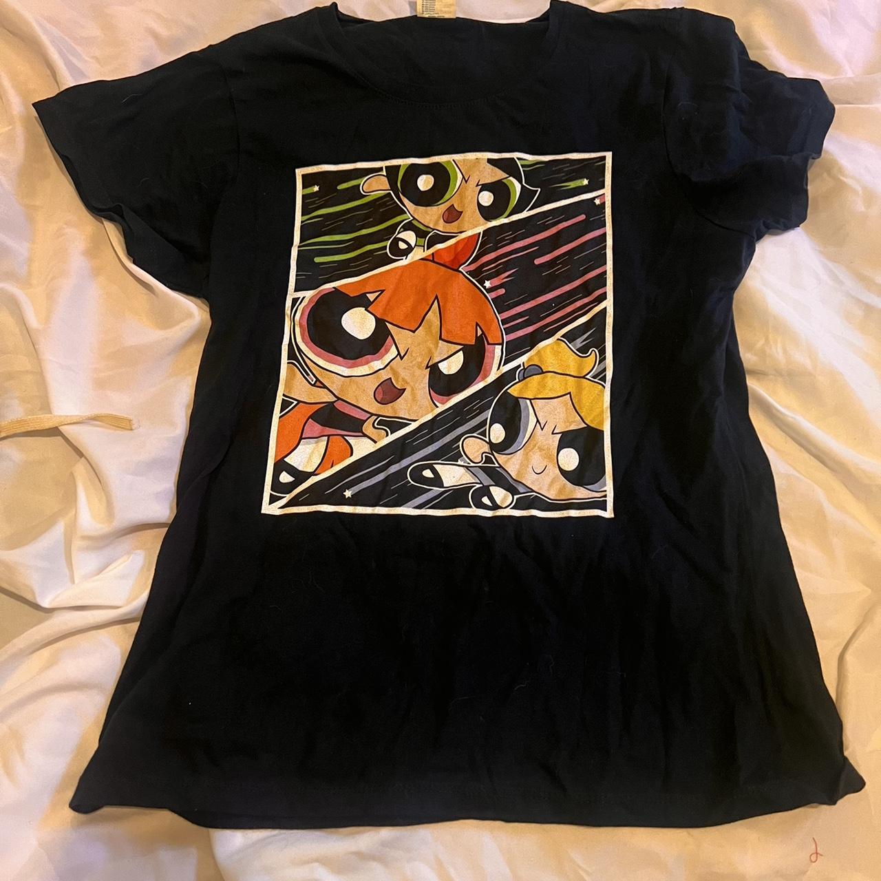 Power puff girls T-shirt 🧡 Super cute size medium - Depop
