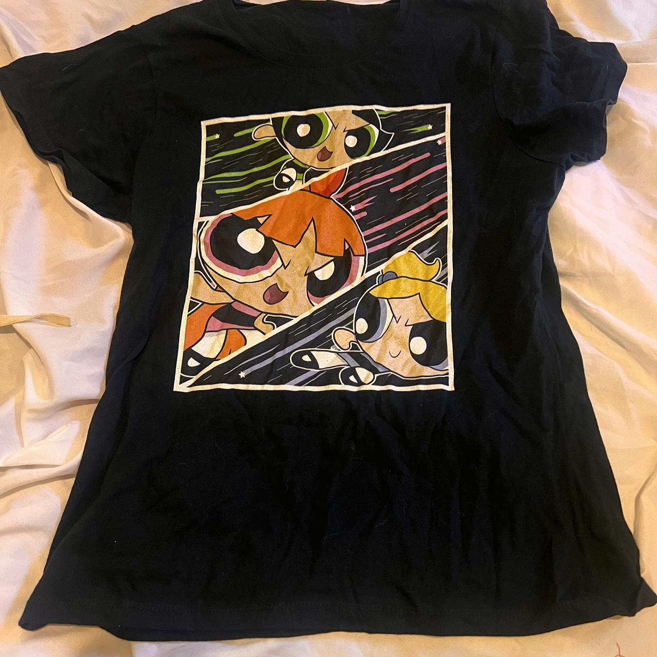 Power puff girls T-shirt 🧡 Super cute size medium - Depop