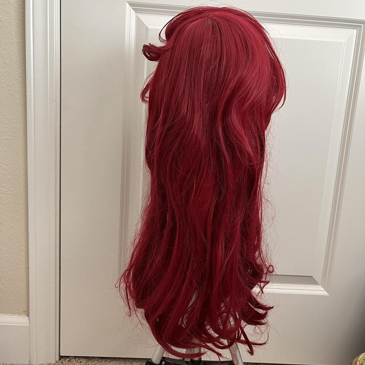 Disney Little Mermaid Ariel Red Cosplay Wig Wig has... - Depop