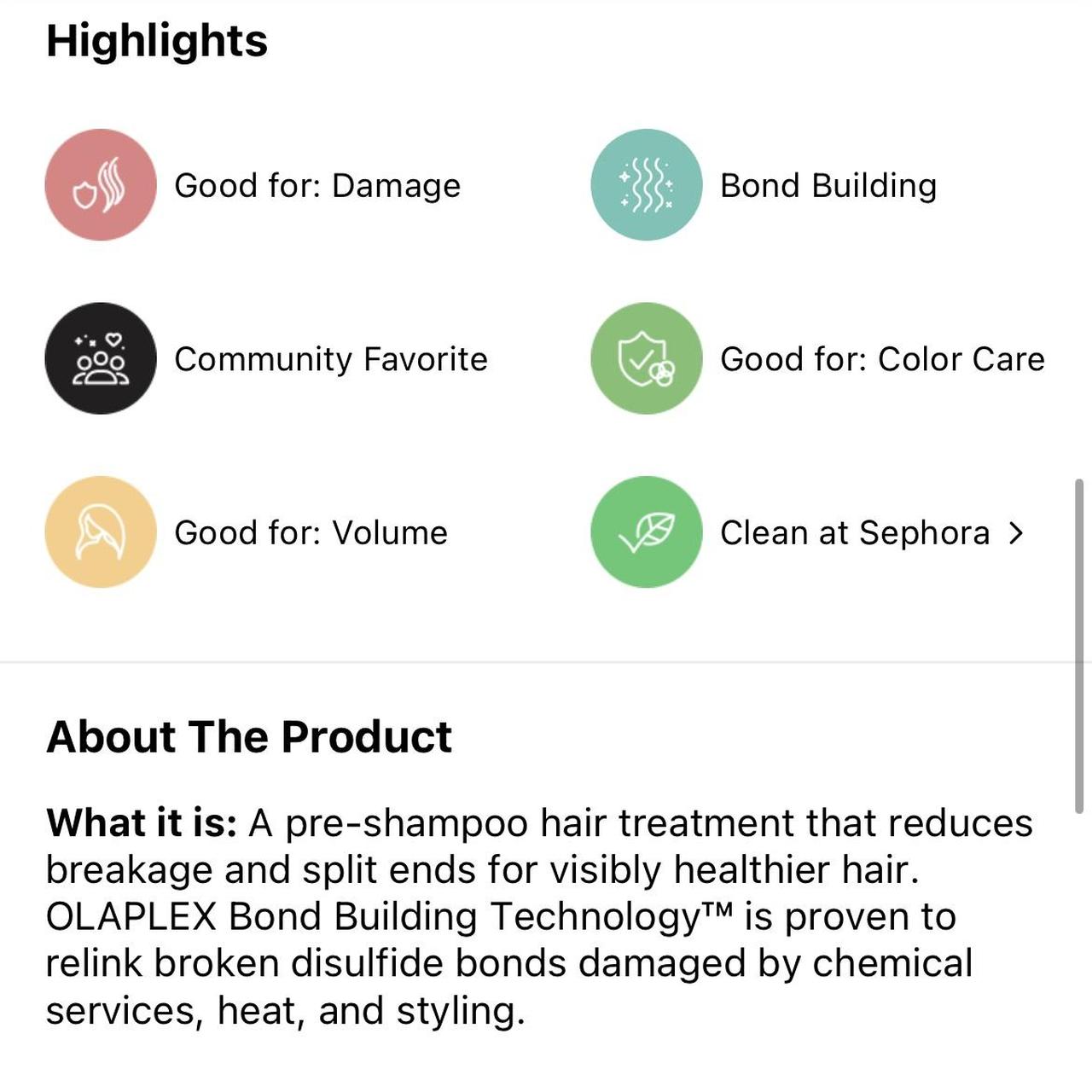 Olaplex #3 Last slide holds all key information for... - Depop