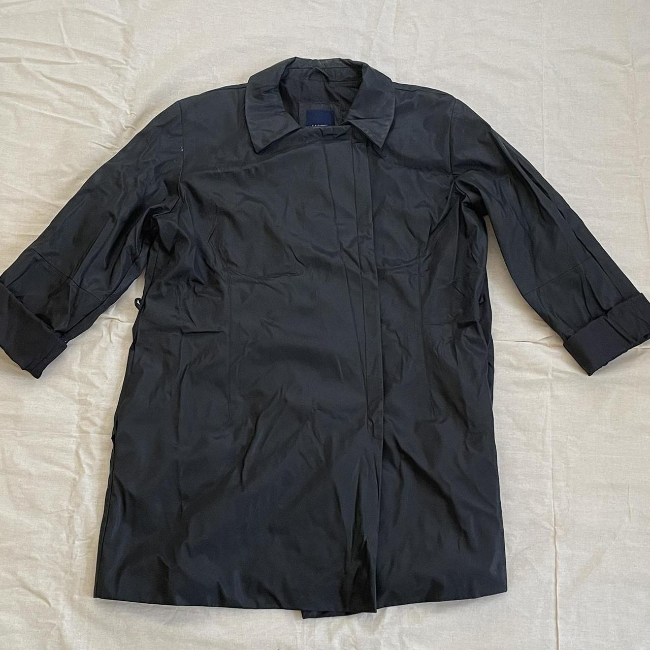 vintage 90’s matrix oversized vinyl sleek coat... - Depop