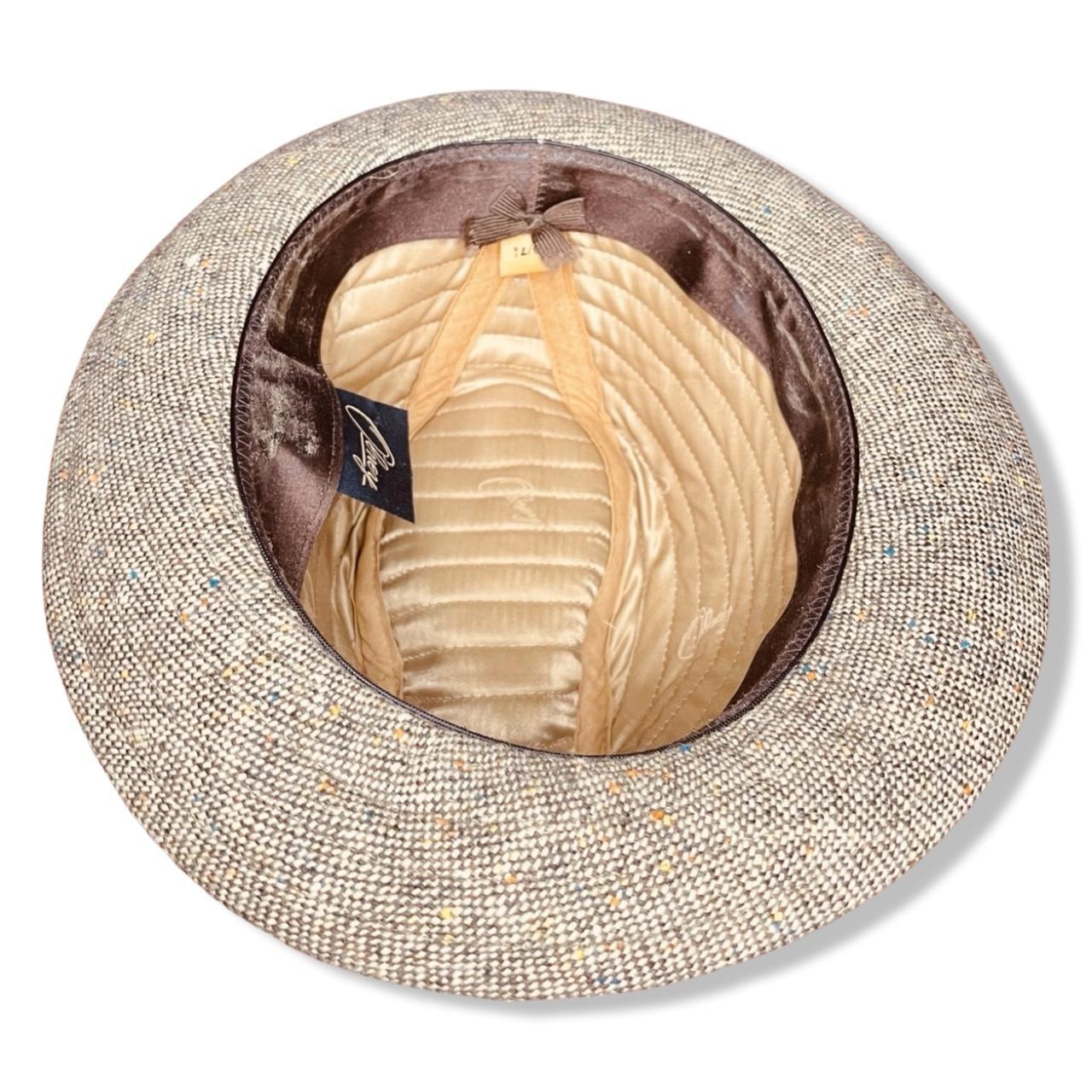 Men's Brown and Cream Hat | Depop