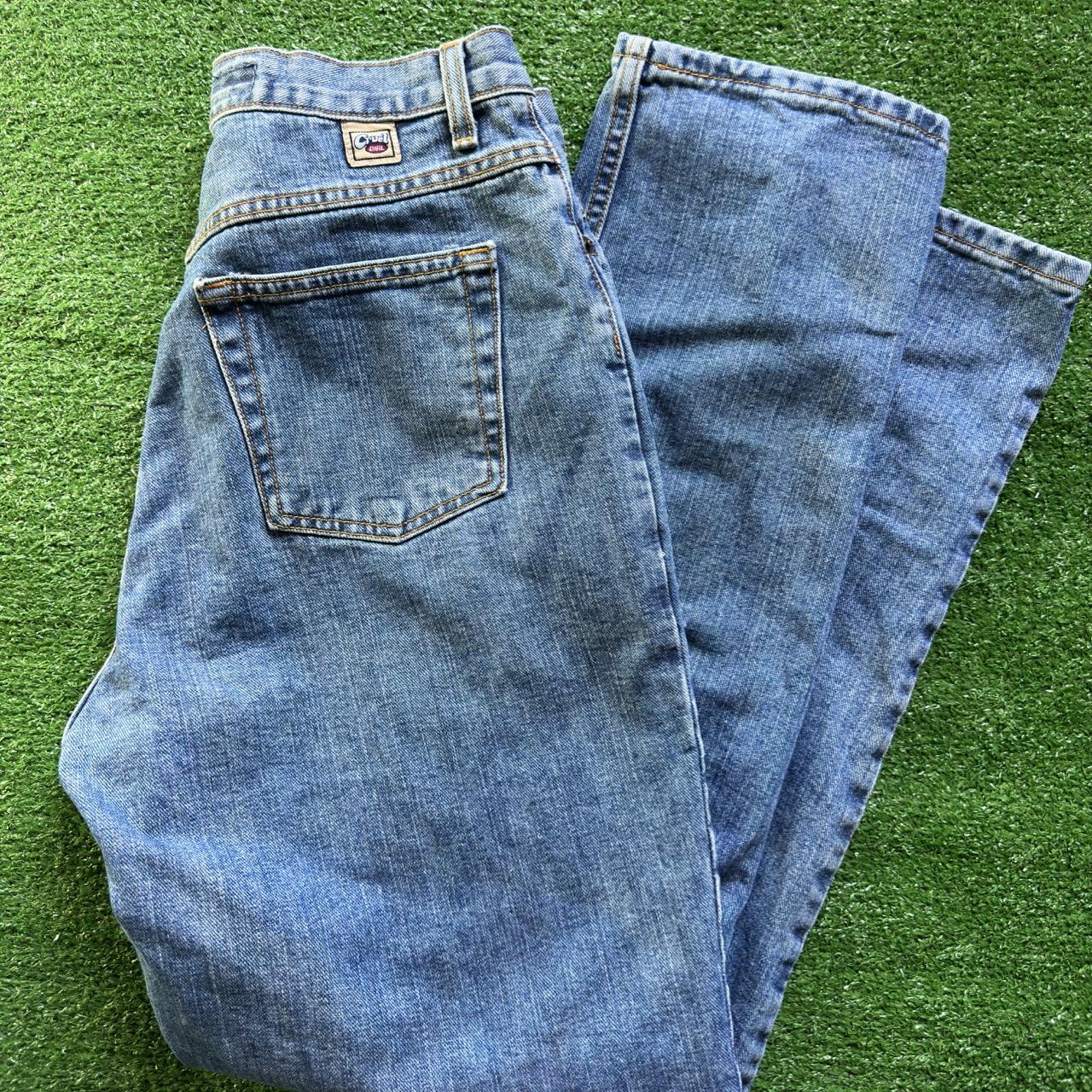 relaxed fit baggy dad jeans • cruel girl brand •... - Depop