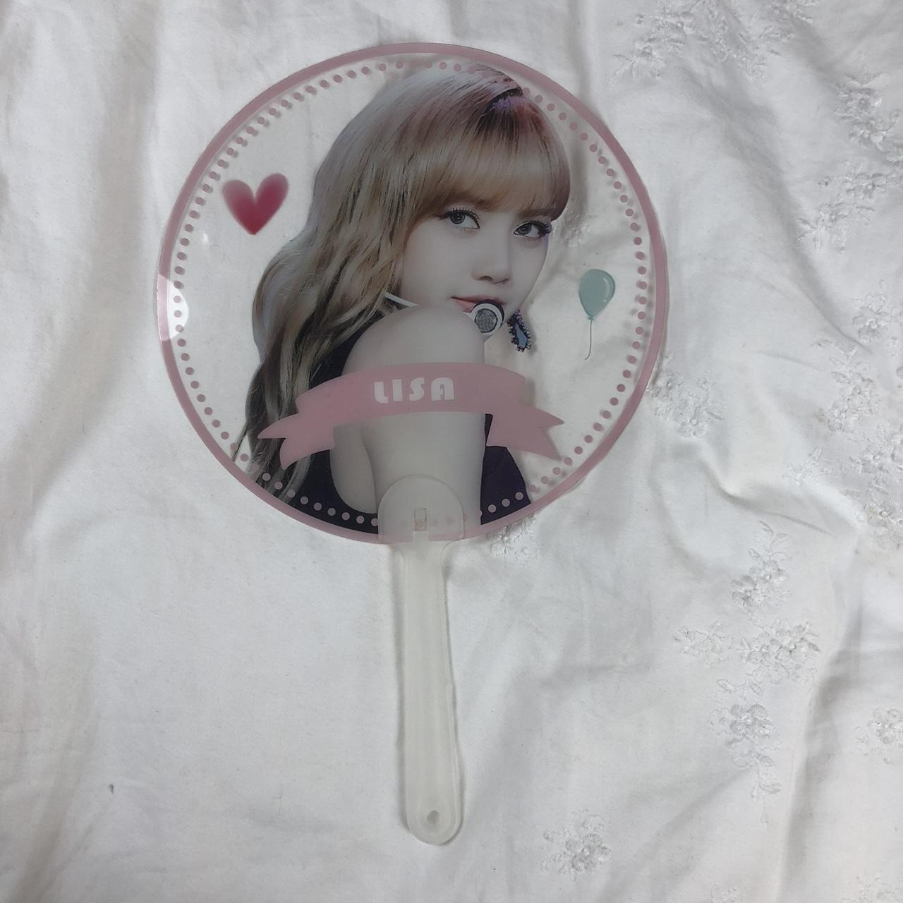 Blackpink Lisa fanmade picket fan instant buy... - Depop