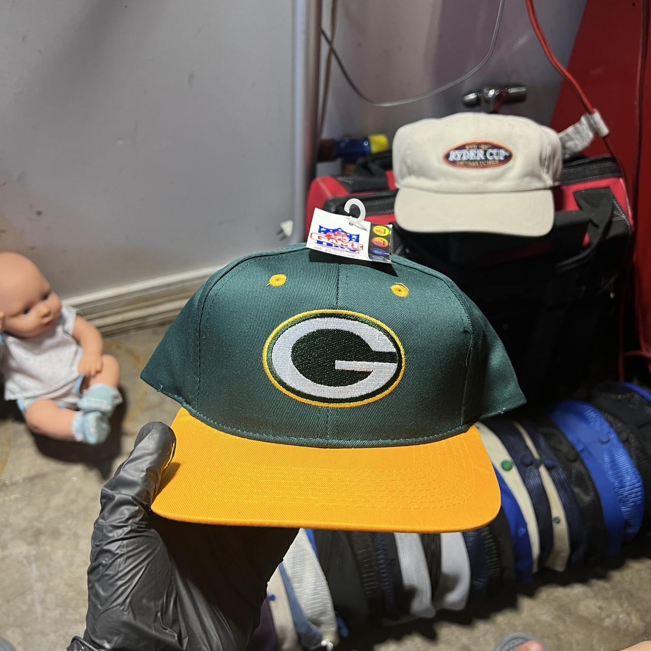 Packers snapback 10/10 new W tags🏷️ #vintage... - Depop