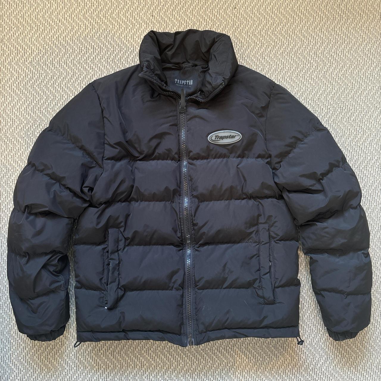 Trapstar jacket - Hyperdrive puffer Black Excellent... - Depop