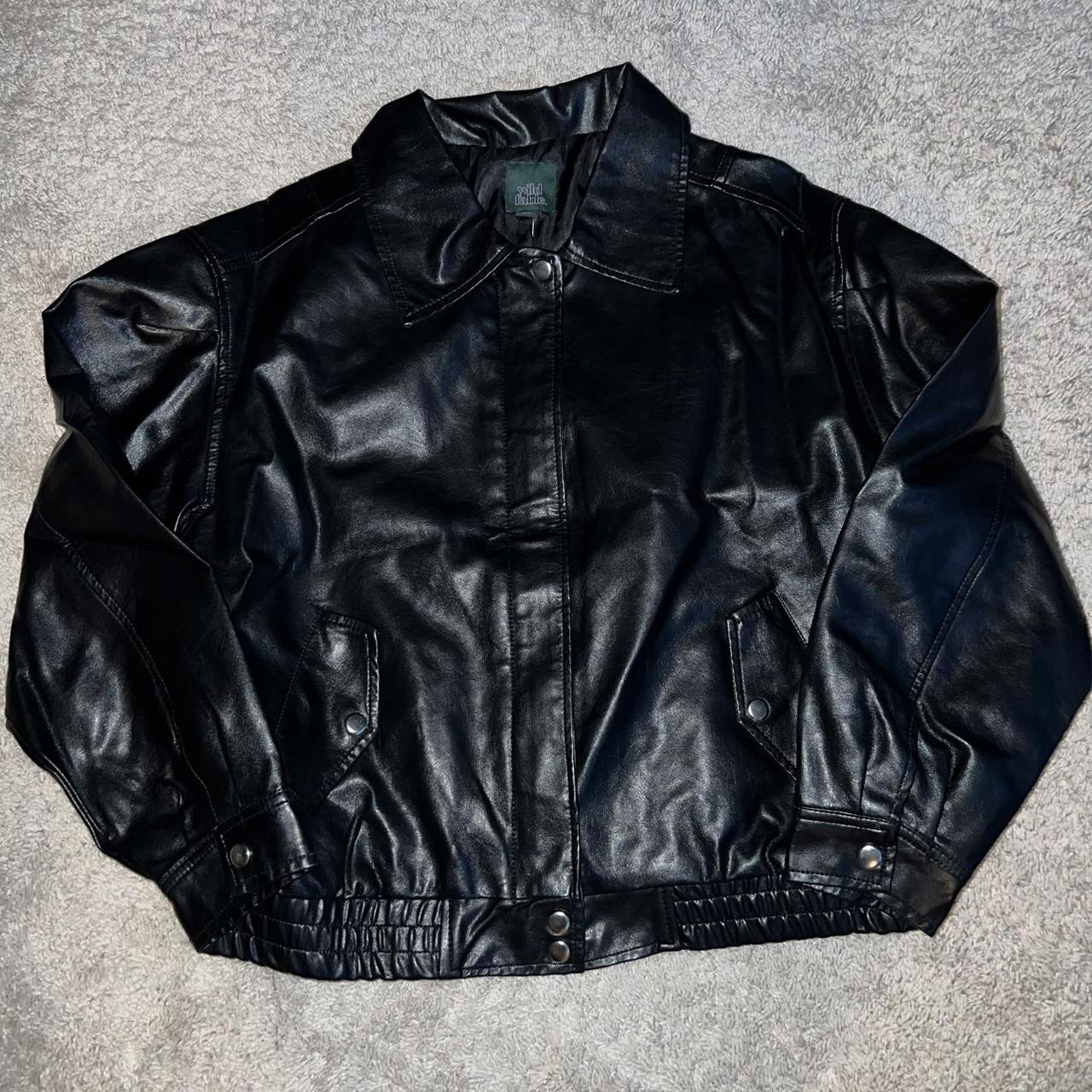 Wild Fable Women's Black Jacket | Depop