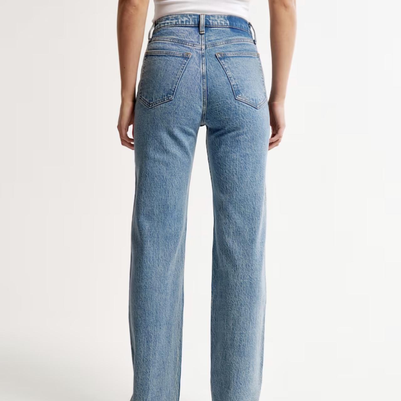 Abercrombie 90s relaxed Jeans Perfect condition,... - Depop