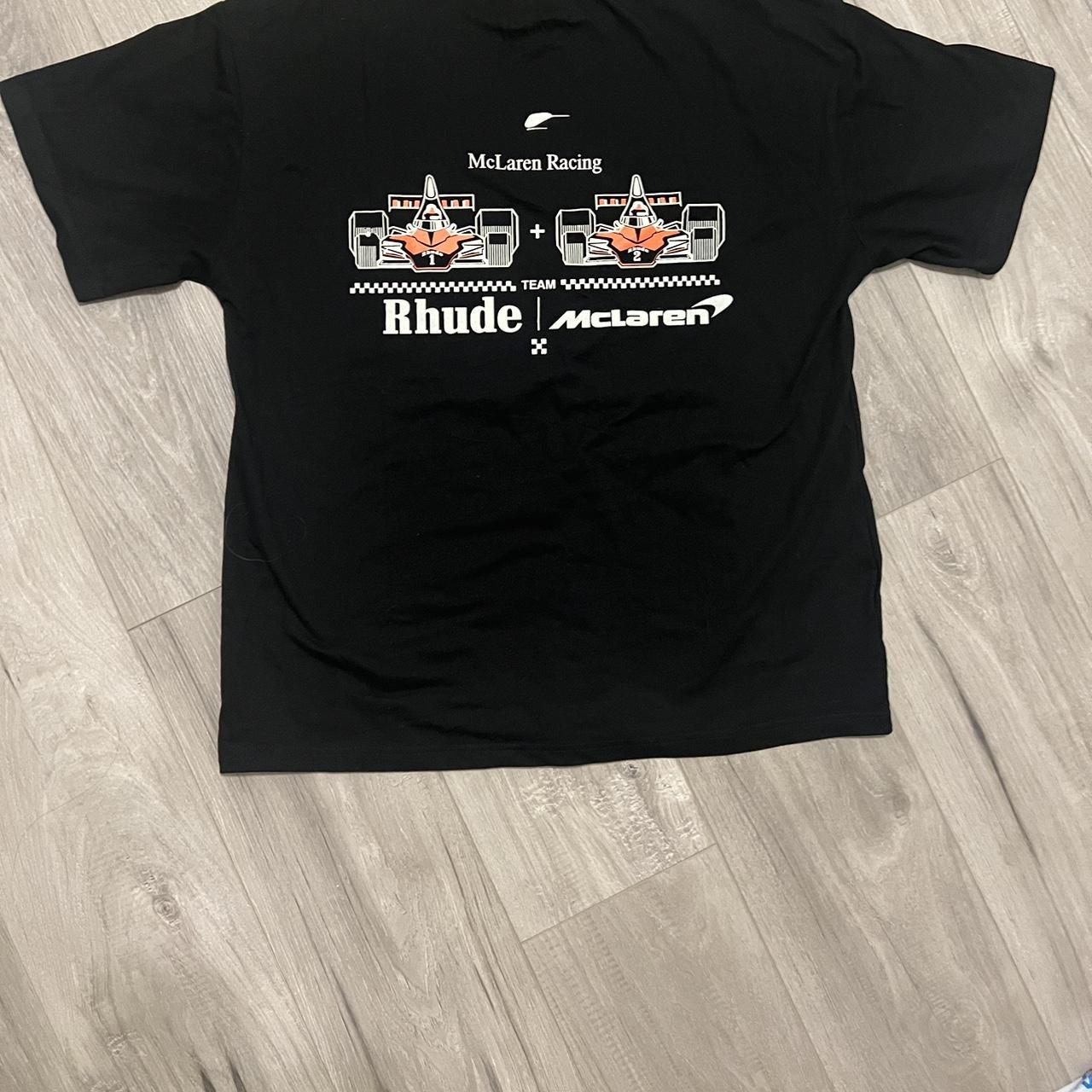 Rhude McLaren Racing Luxury Shirt Size: L (fits... - Depop