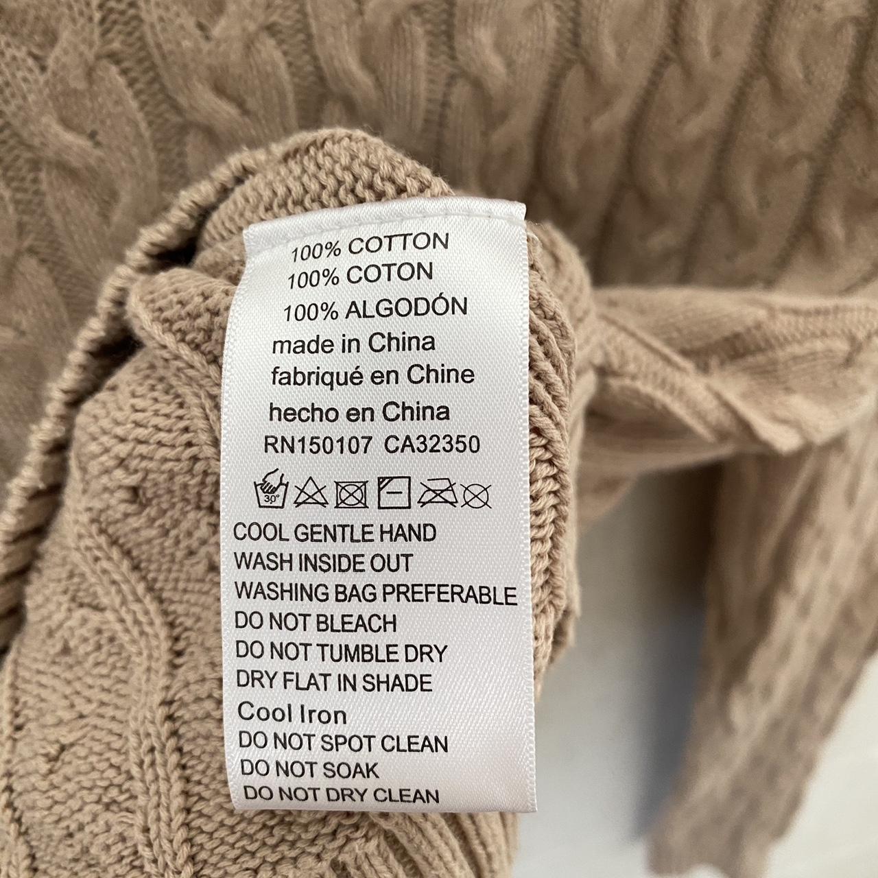 RUSTY CABLE KNIT SWEATER The perfect staple... - Depop