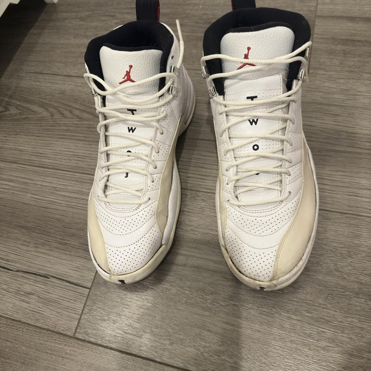 Jordan 12 rising sun Needs a sole swap They clean... | Depop