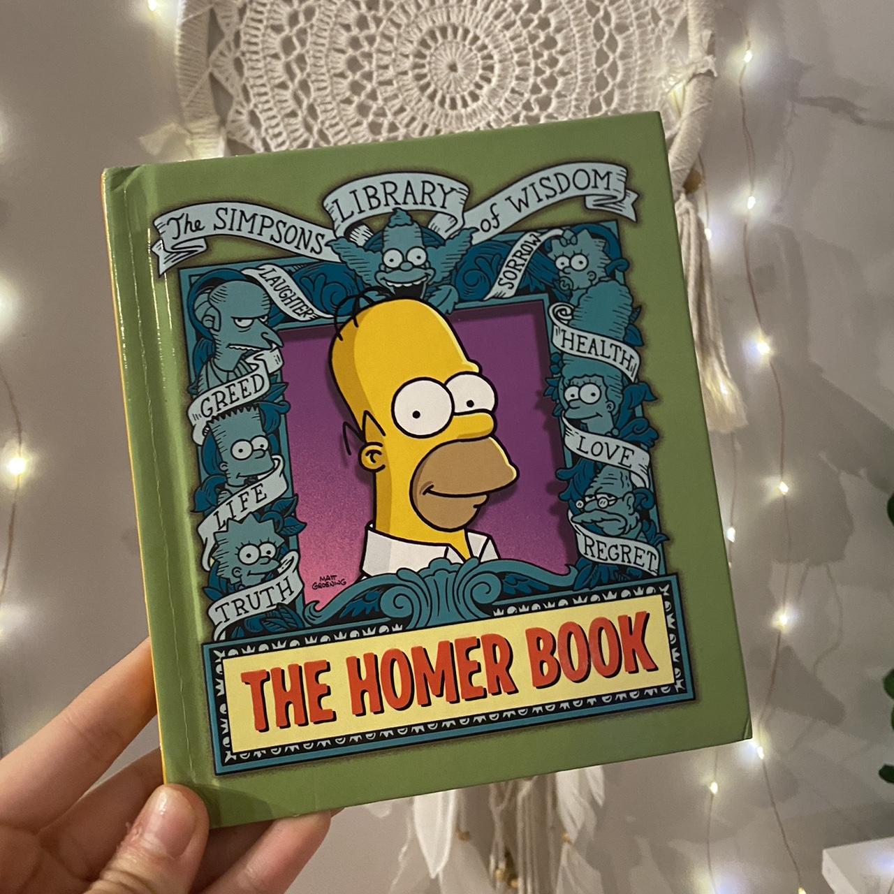 “The Homer Book” from the Simpsons. [ Hardcover Mini... - Depop