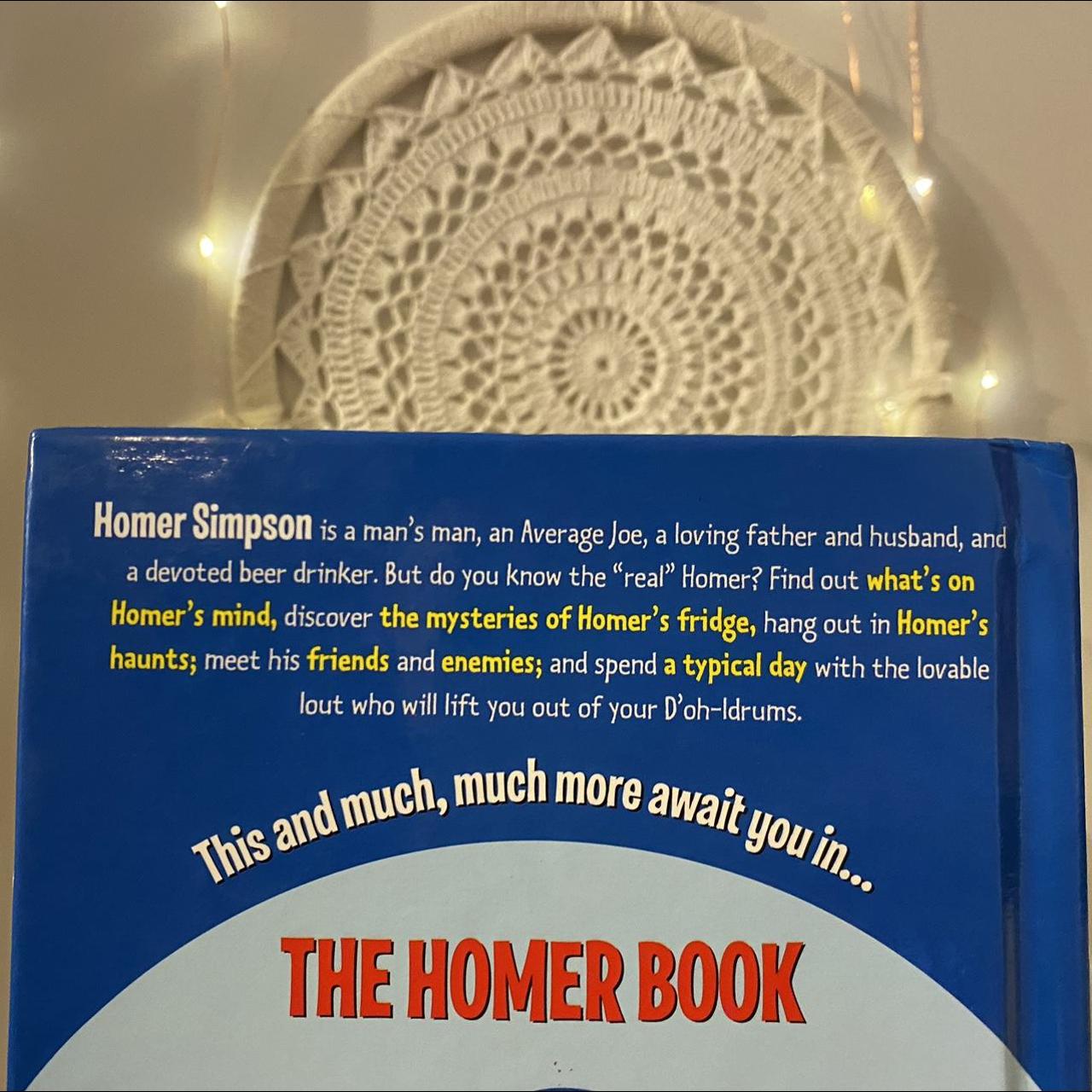 “The Homer Book” from the Simpsons. [ Hardcover Mini... - Depop
