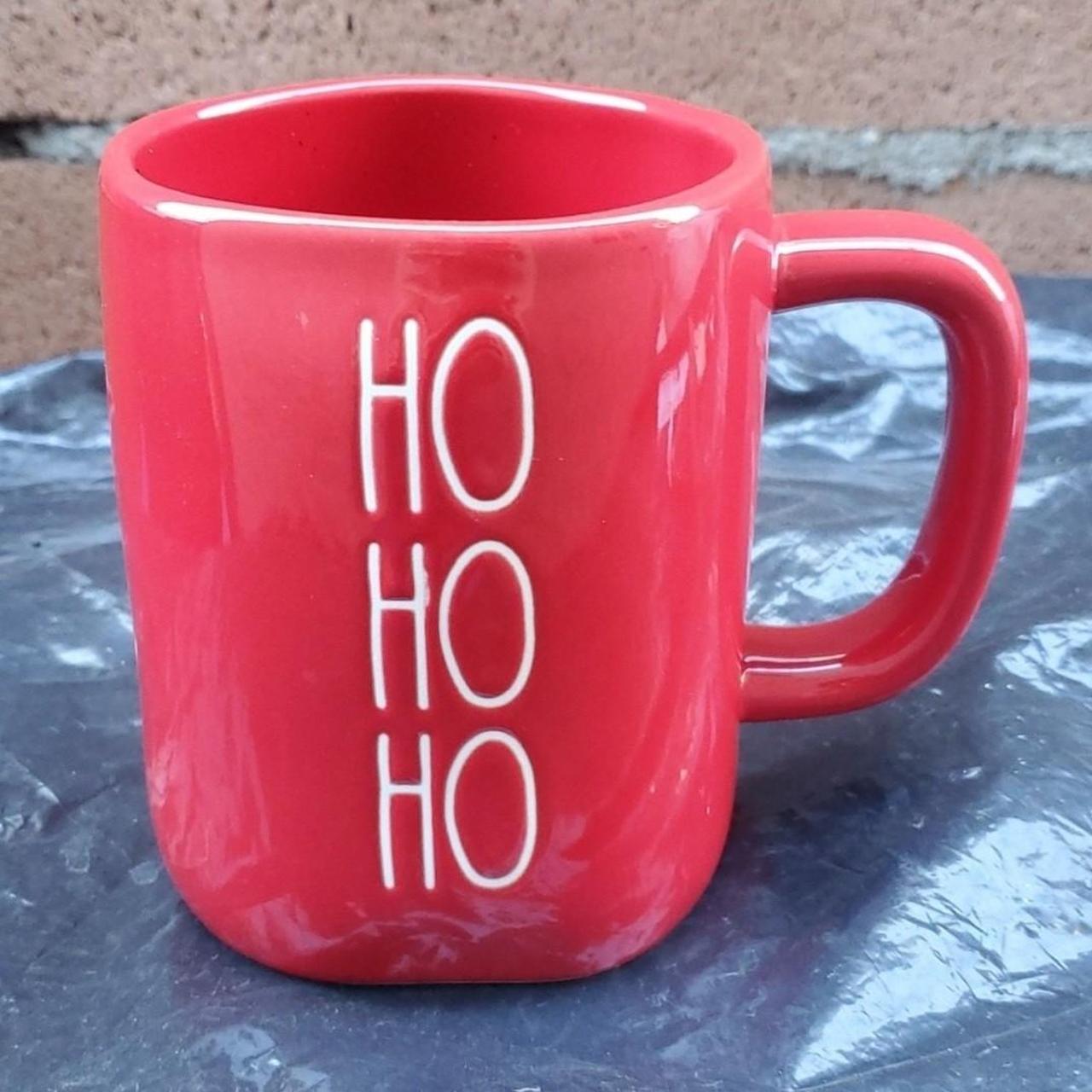 Brand New Rae Dunn Ho Ho Ho Red Mug - Depop
