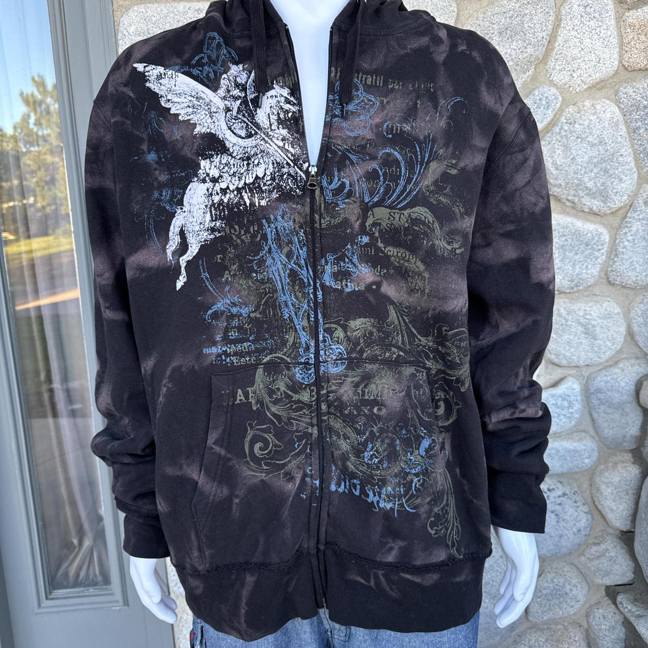 Super sick pointzero zip up. Tag size xxl... - Depop