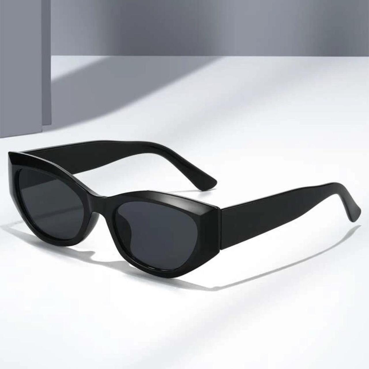 Men Cat Eye Sunglasses New Lens Color Grey Depop