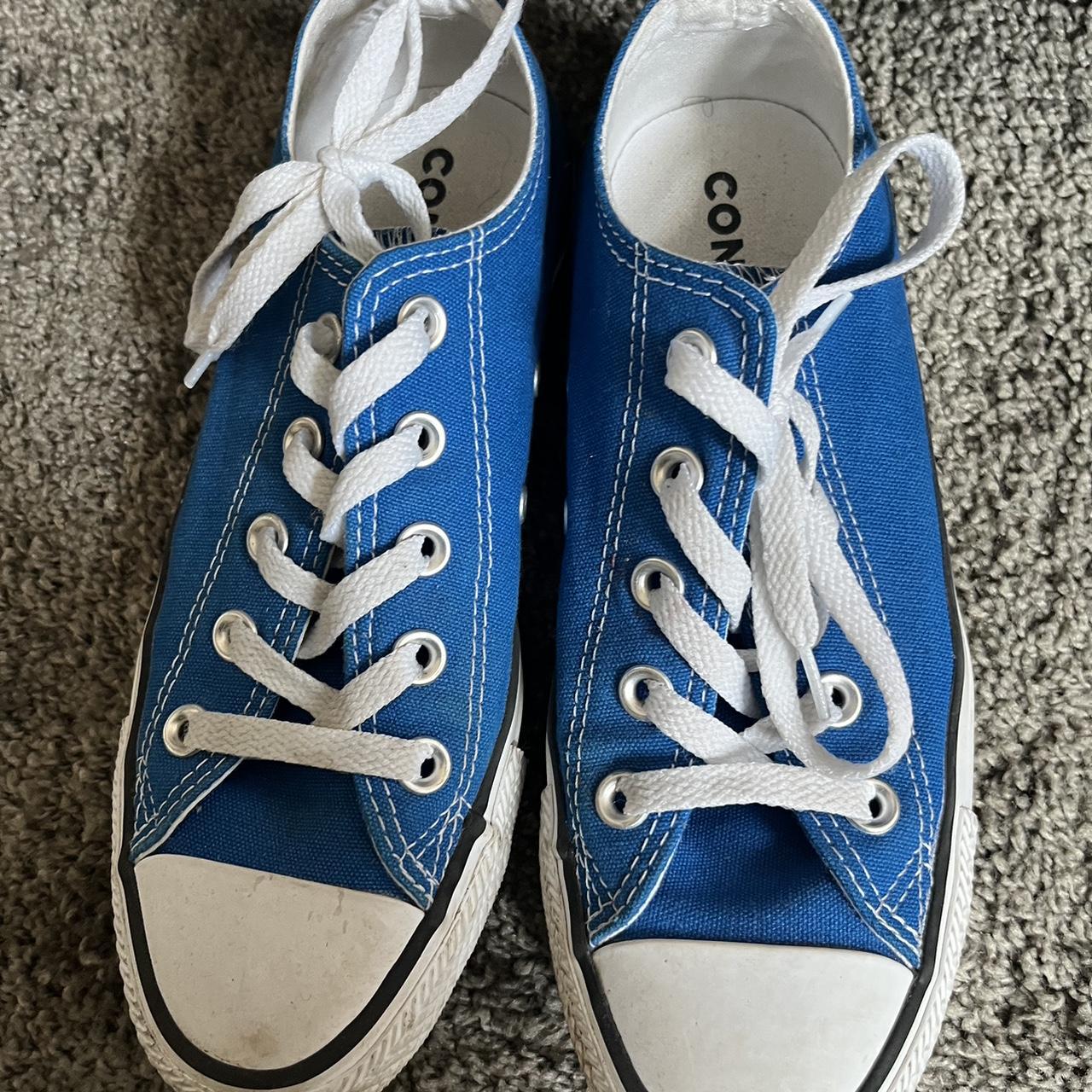 Blue Chucks Only worn a few times, they’re just too... - Depop