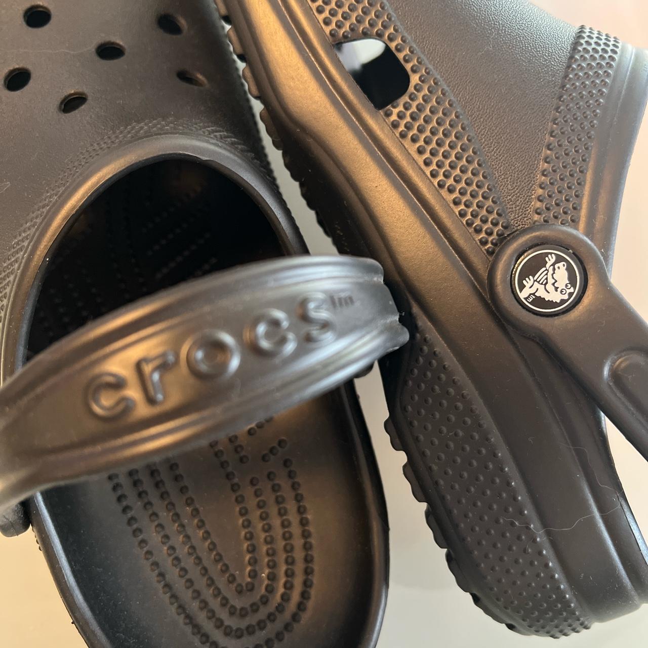 Crocs Men's Black Clogs | Depop
